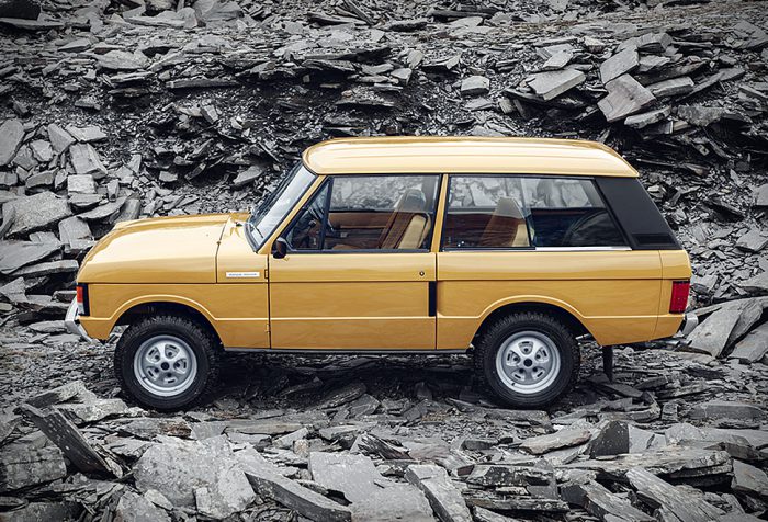 Range Rover lance le programme de restauration Reborn